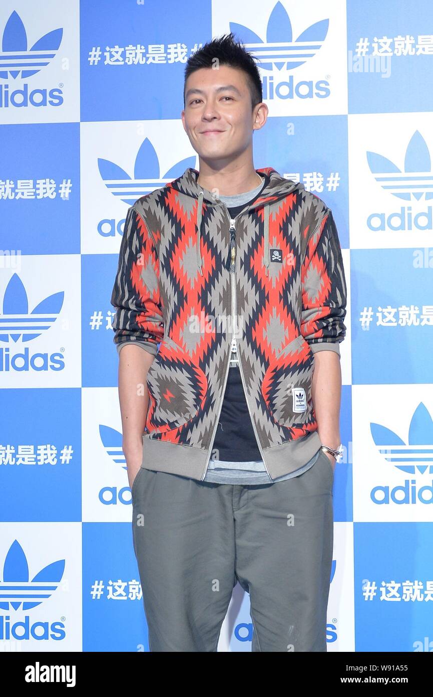 Hong Kong singer and actor Edison Chen poses at an Adidas party in ...