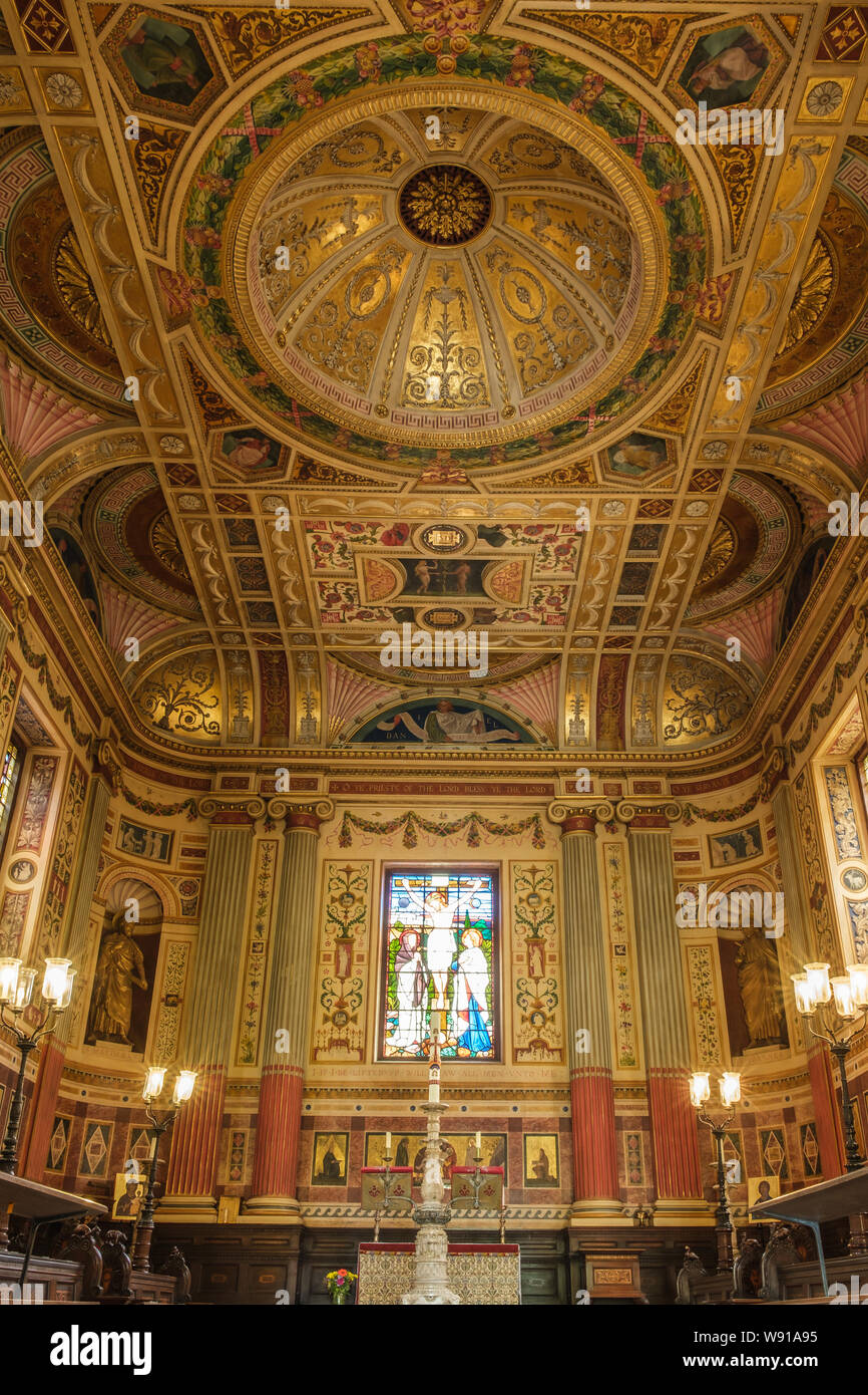 The magnificent interior at the Chapel in Worcester College, part of ...