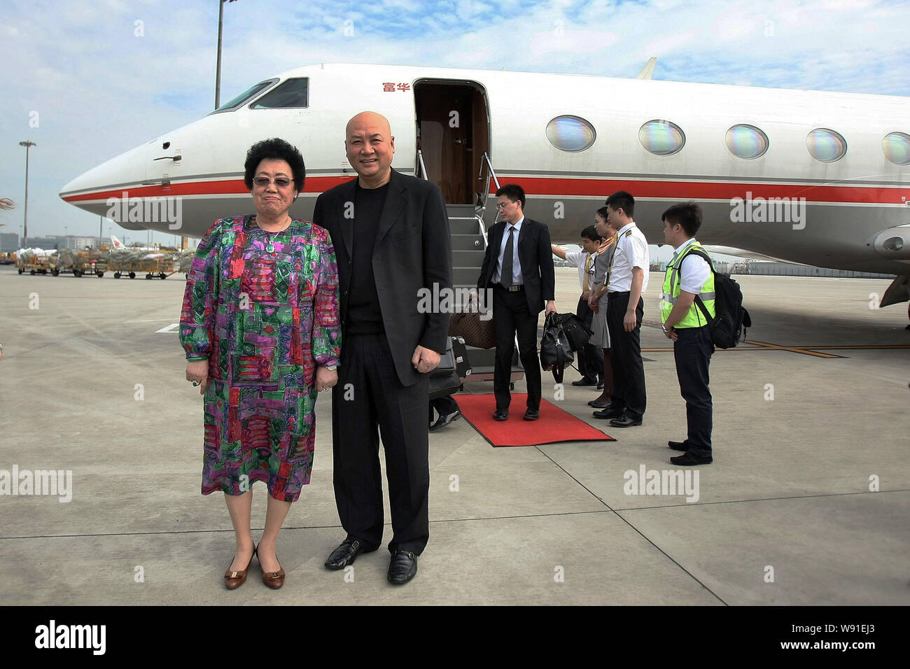 Chan Lai-wa, left, Chairwoman of Fu Wah International Hong Kong Group ...