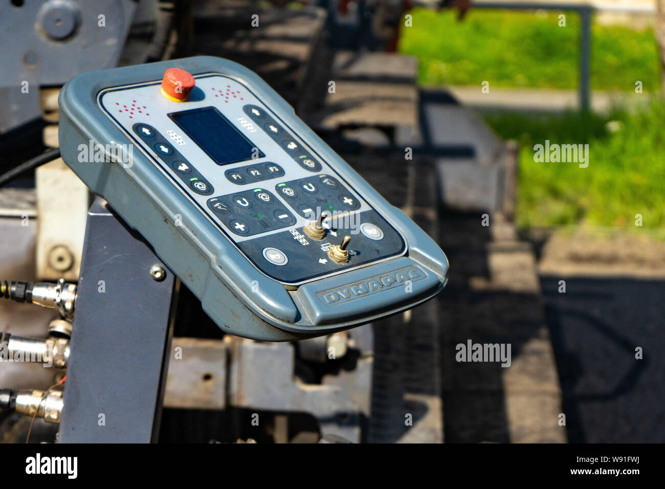 Excavator control panel hi-res stock photography and images - Alamy