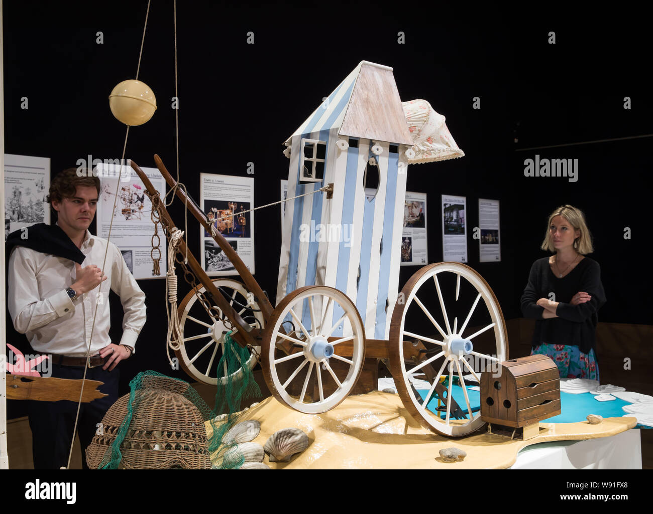 Bathing hut on wheels hi-res stock photography and images - Alamy