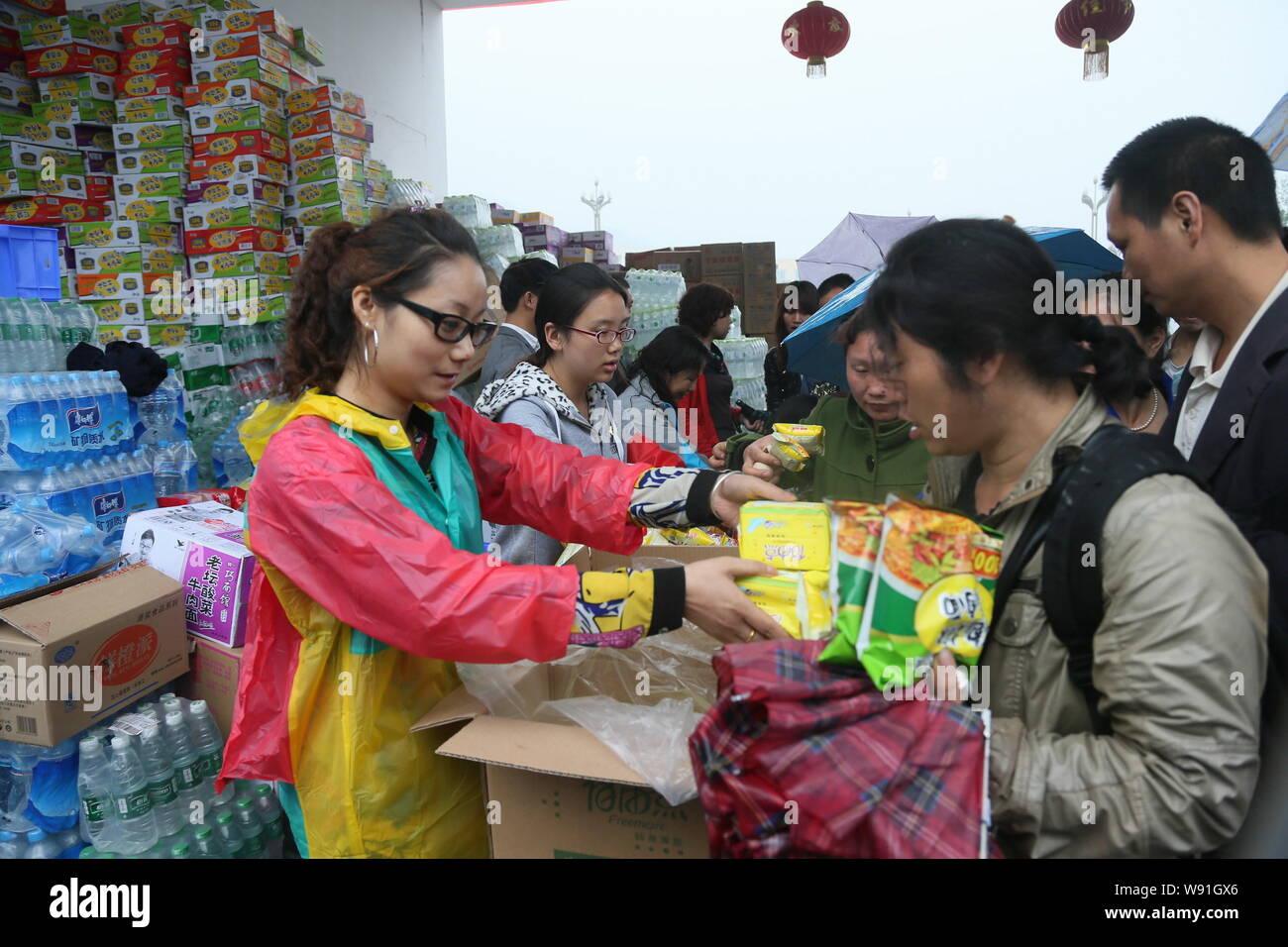 Donating Relief Goods