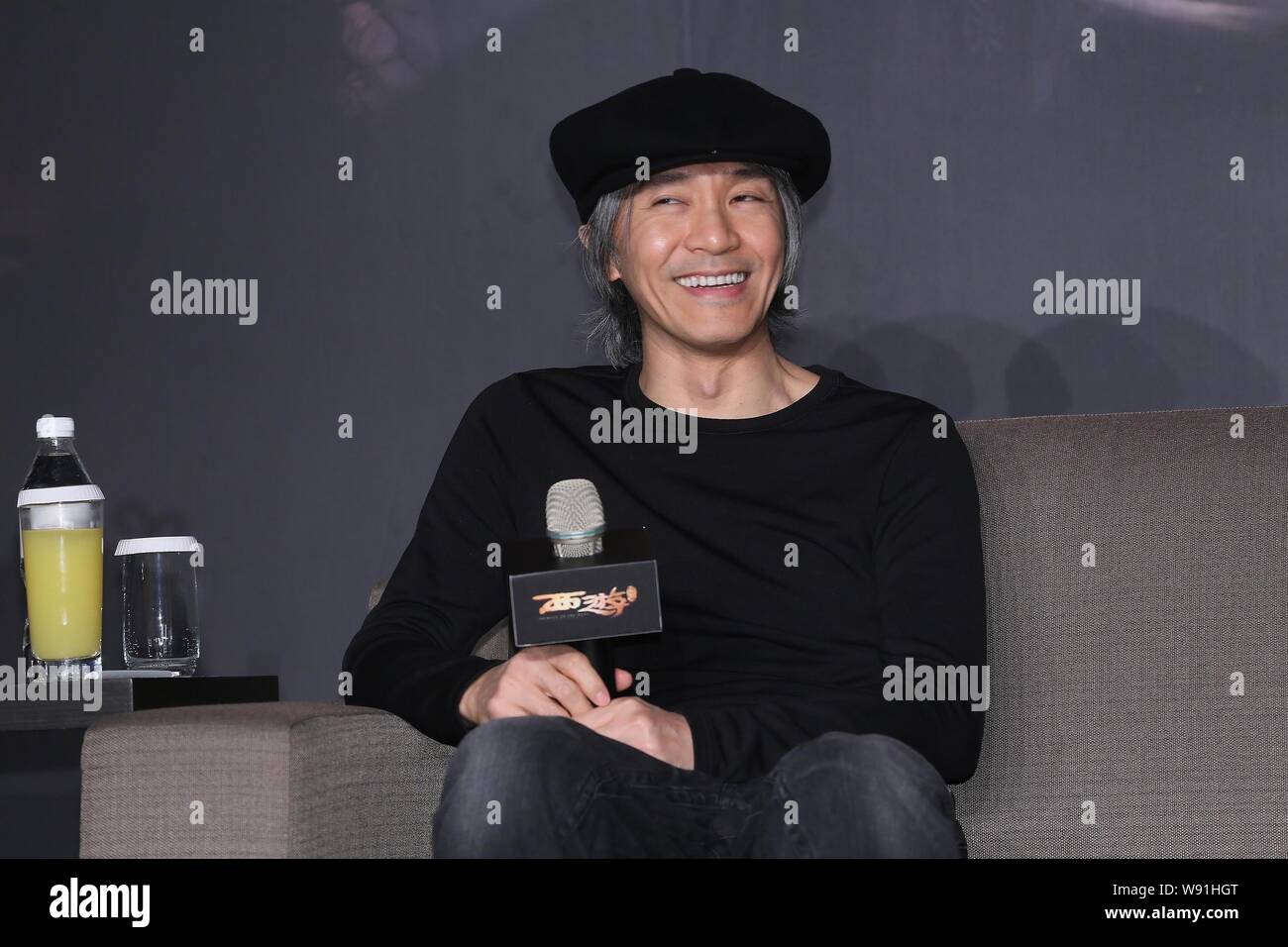 Hong Kong actor and director Stephen Chow poses during a press ...