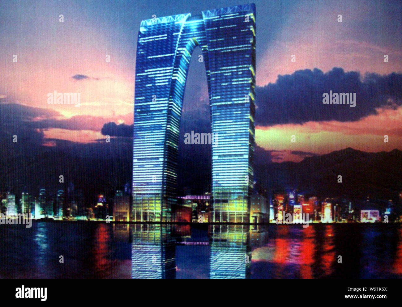 Picture taken on 4 October 2013 shows an artists rendition of the pants ...
