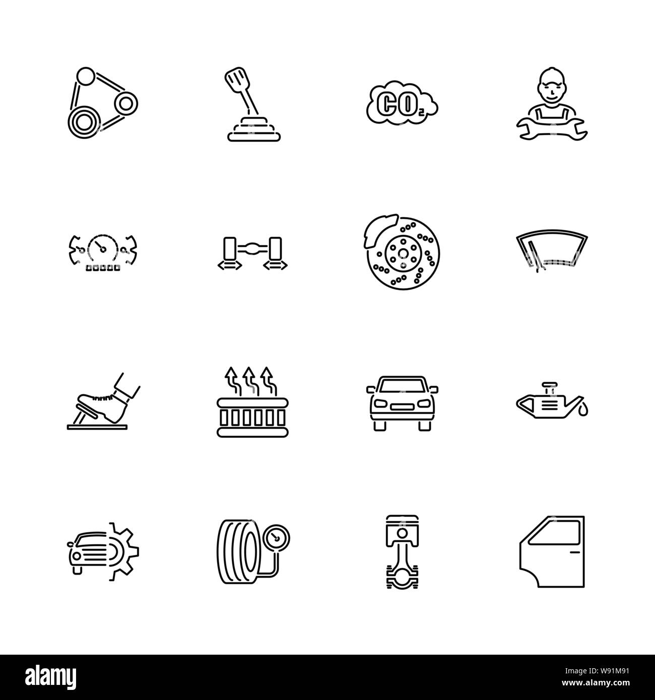 Car breakers Stock Vector Images - Alamy