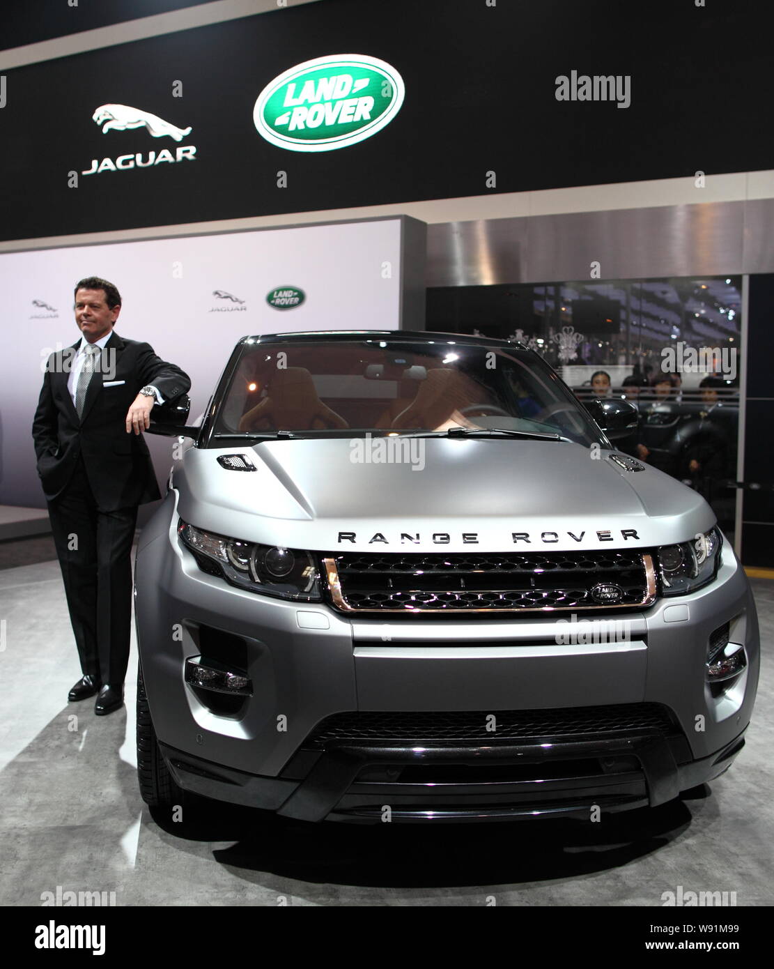 --FILE--Gerry Mcgovern, Design Director for Land Rover, poses at the ...