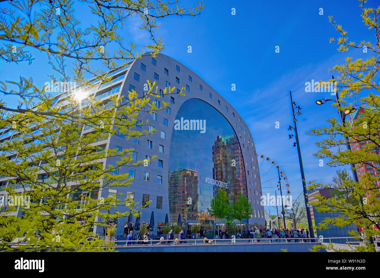 Rotterdam market hall hi-res stock photography and images - Alamy