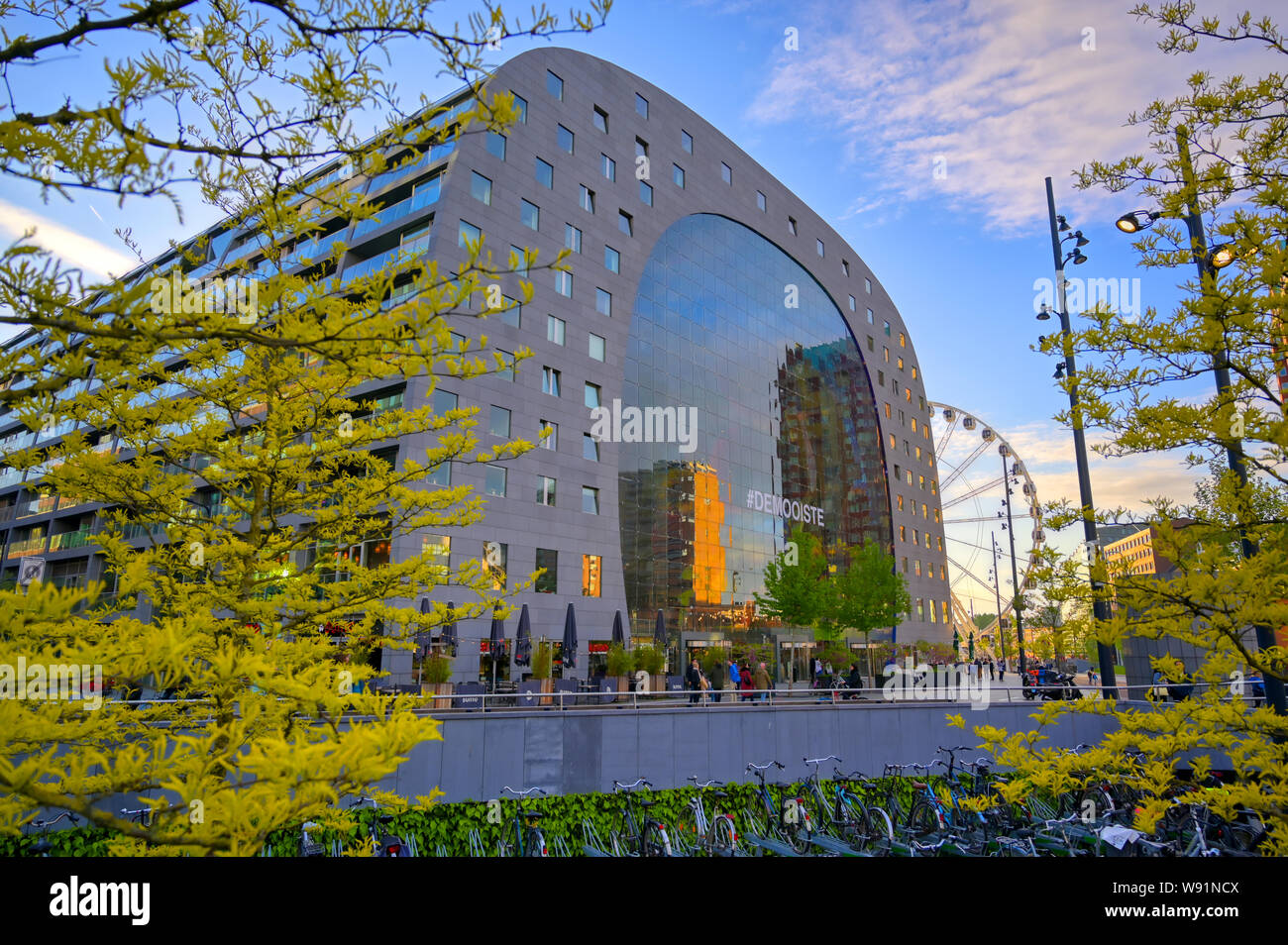 Rotterdam market hall hi-res stock photography and images - Alamy