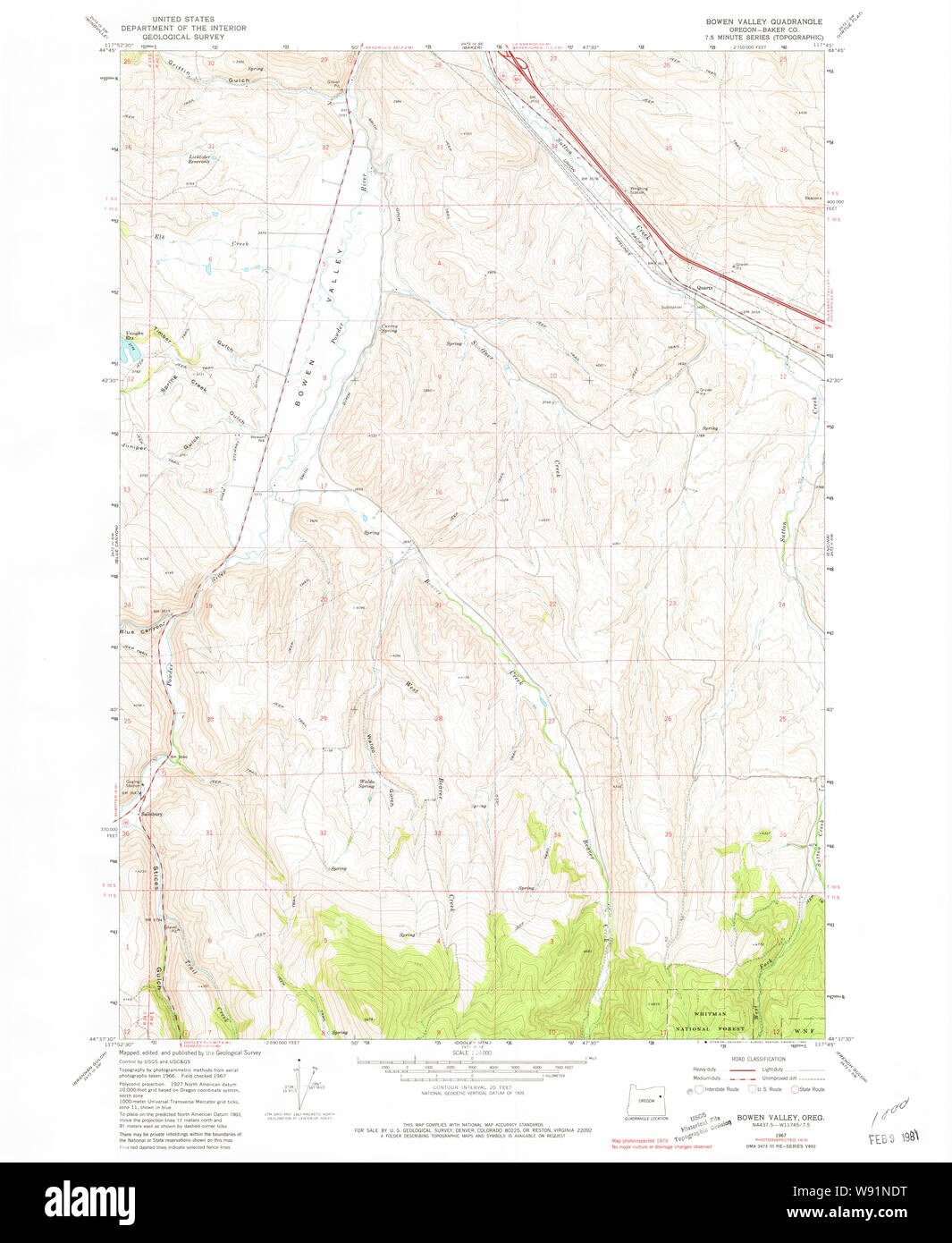 Map of bowen hi-res stock photography and images - Alamy