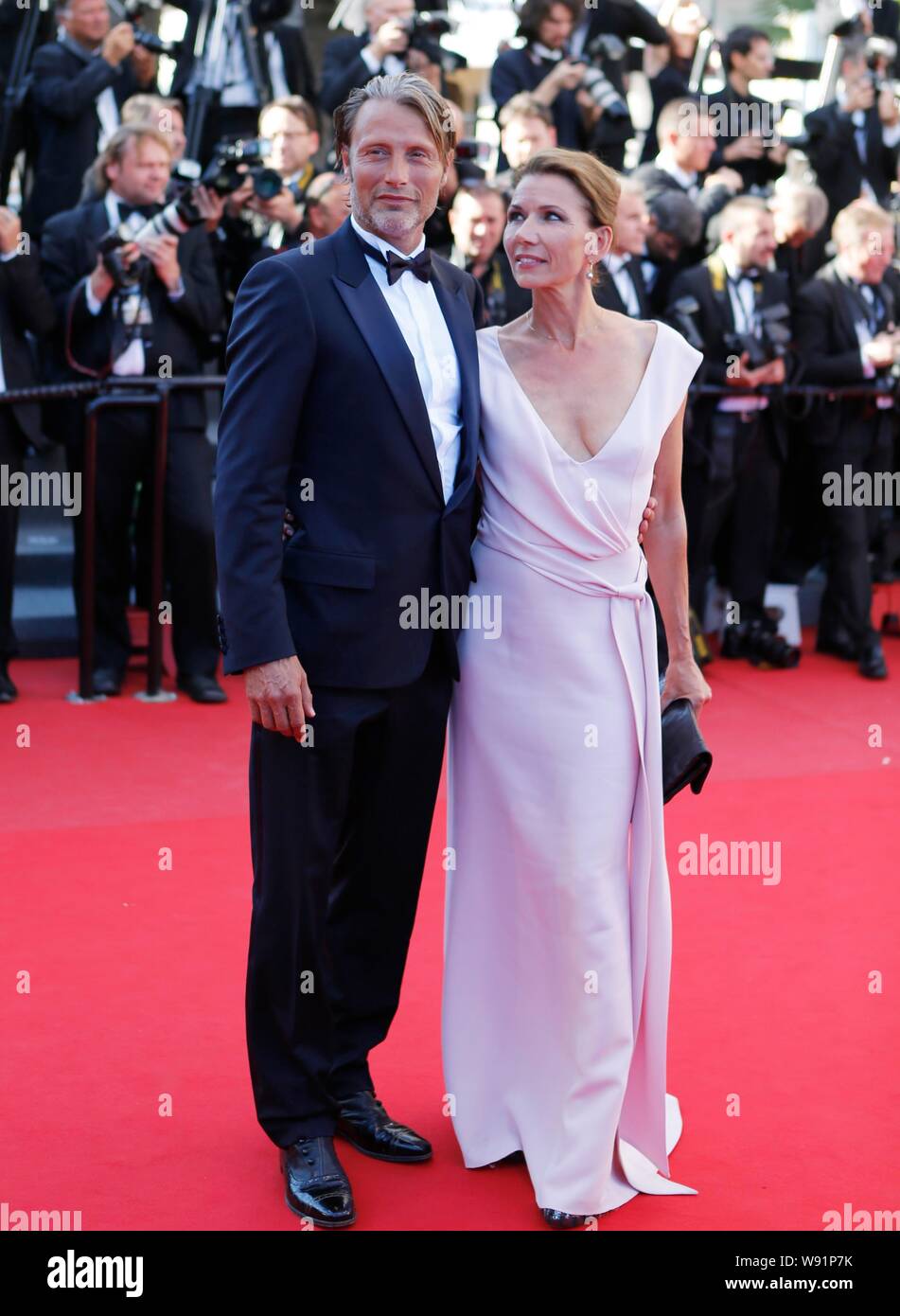 Actor mads mikkelsen with wife hanne hi-res stock photography and ...