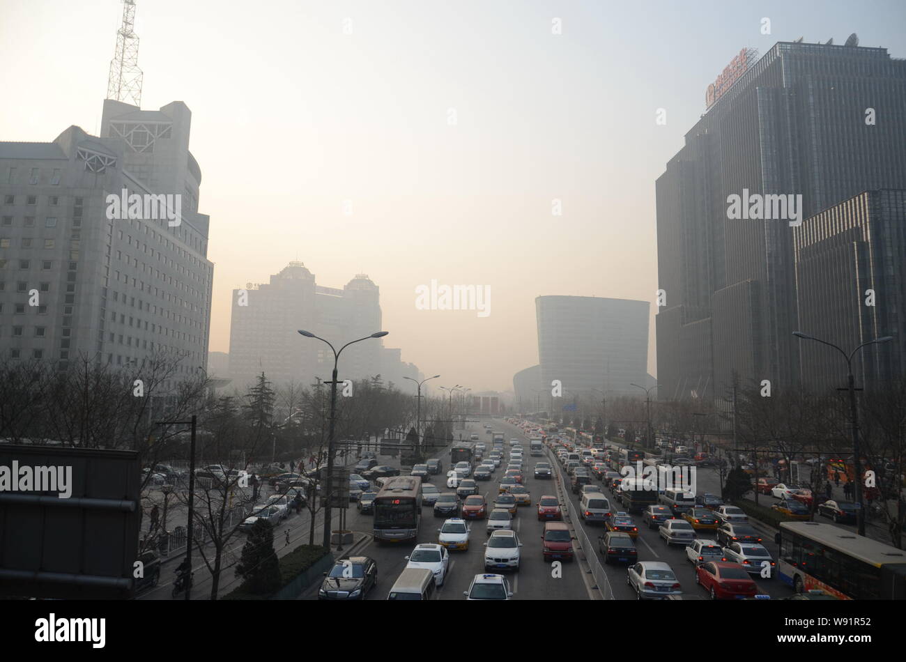 Pollution china beijing 2013 hi-res stock photography and images - Alamy