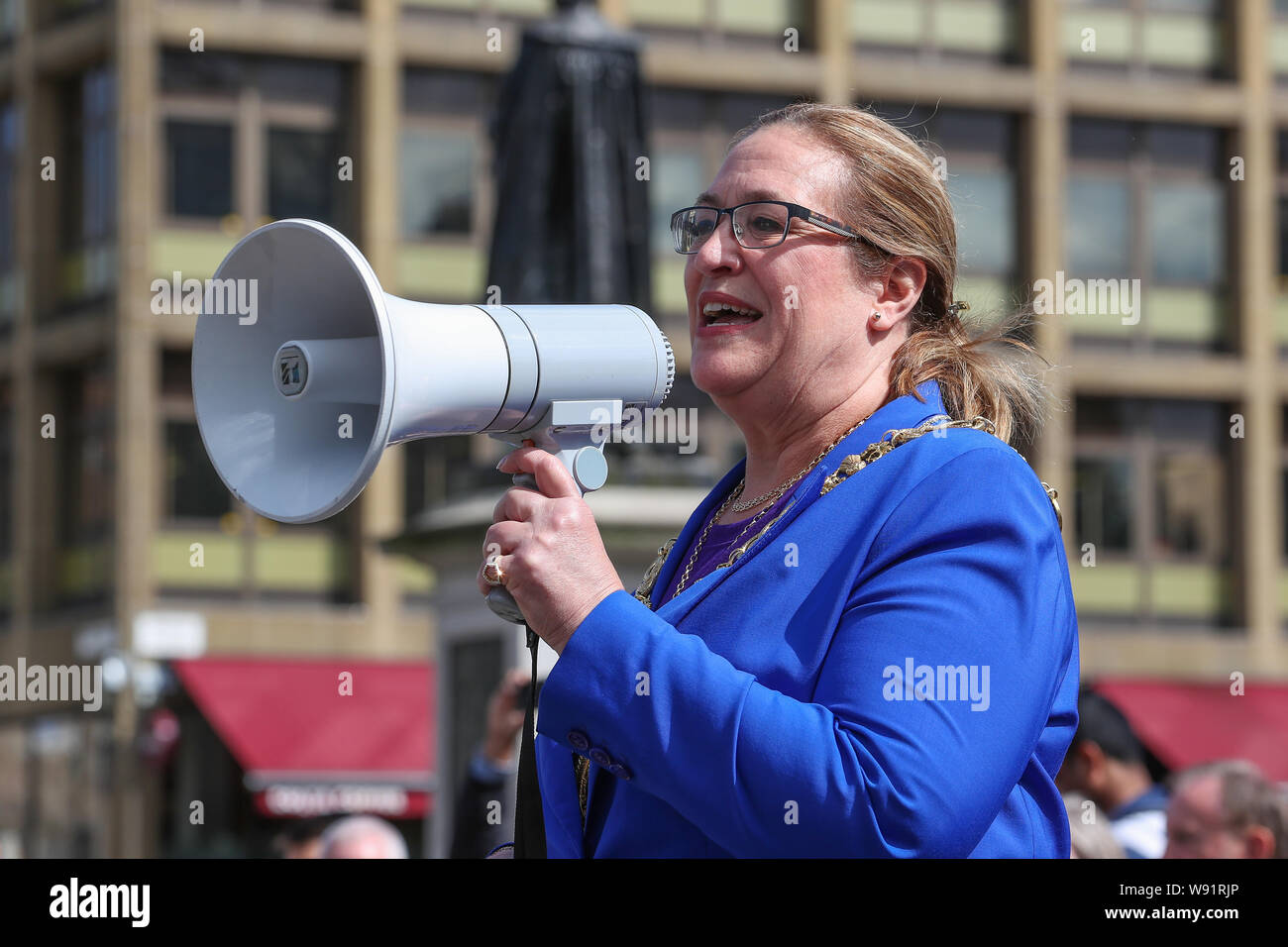 Glasgow, Scotland, UK. 12th Aug, 2019. This year's Piping Live Big Band ...