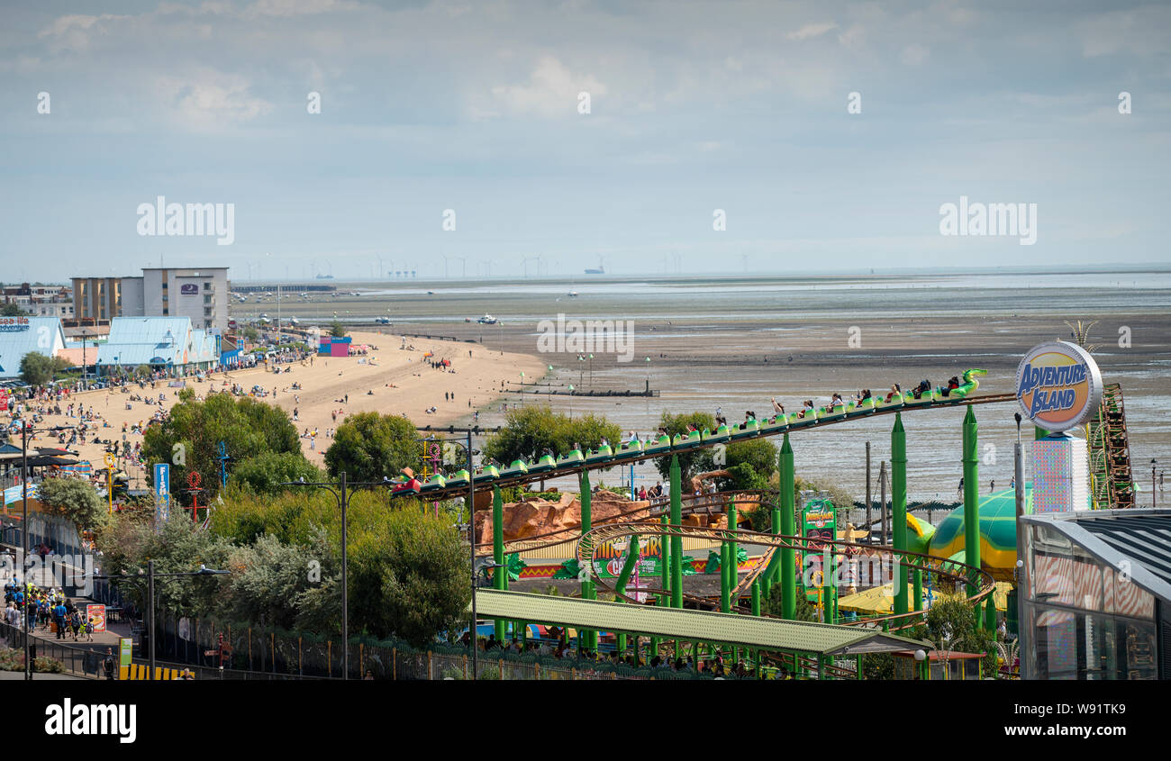Southend on Sea Essex England UK 8 August 2019 Southend lies at the ...