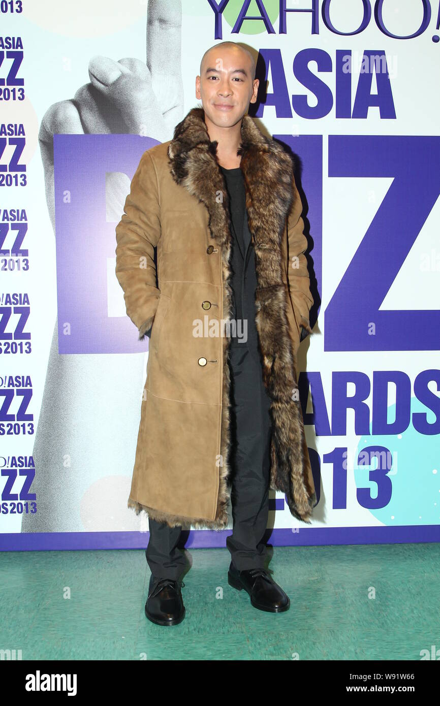 Hong Kong singer and actor Juno Mak poses at the Yahoo! Asia Buzz ...