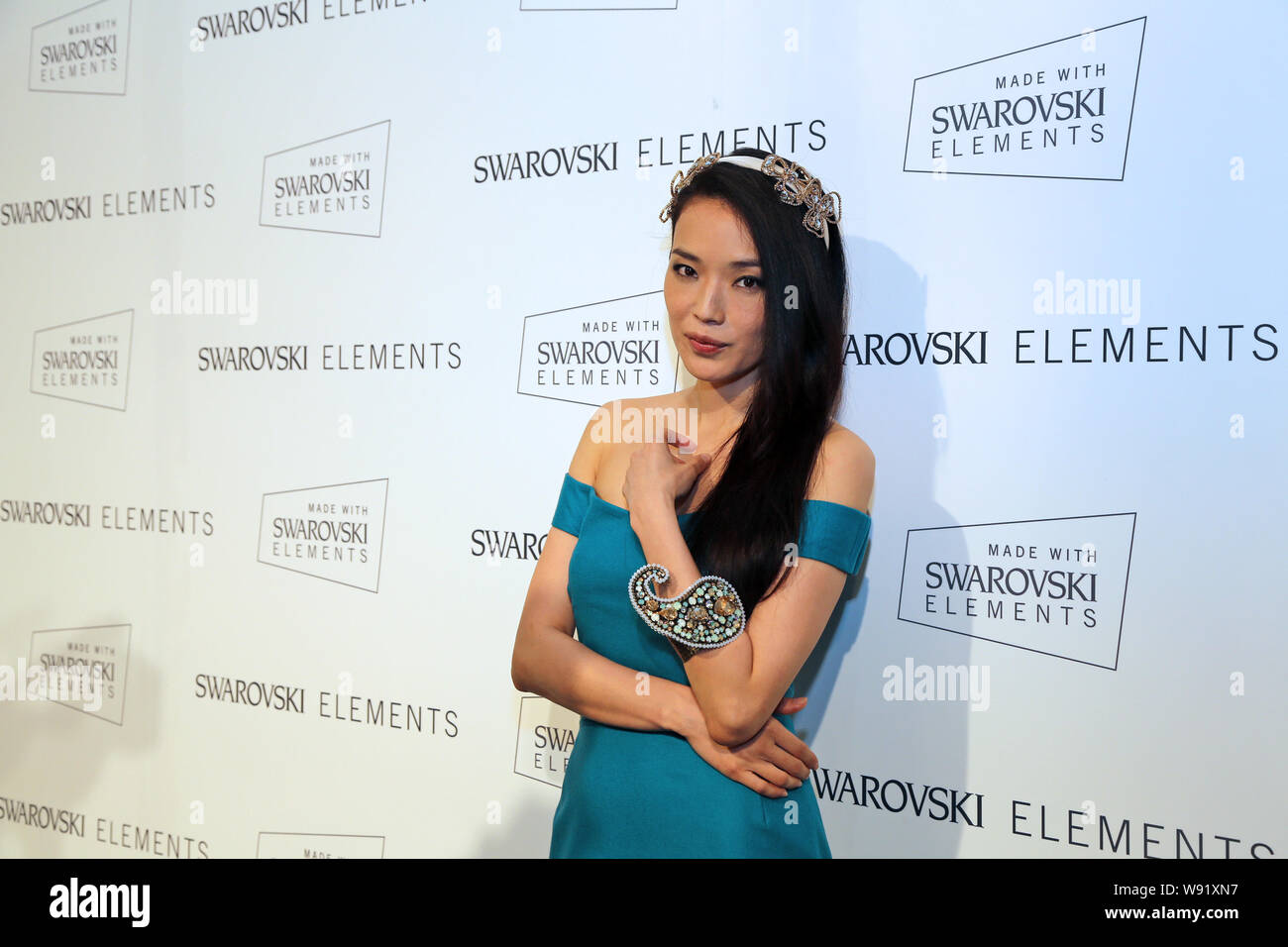 Taiwanese actress shu qi poses hi-res stock photography and images - Alamy