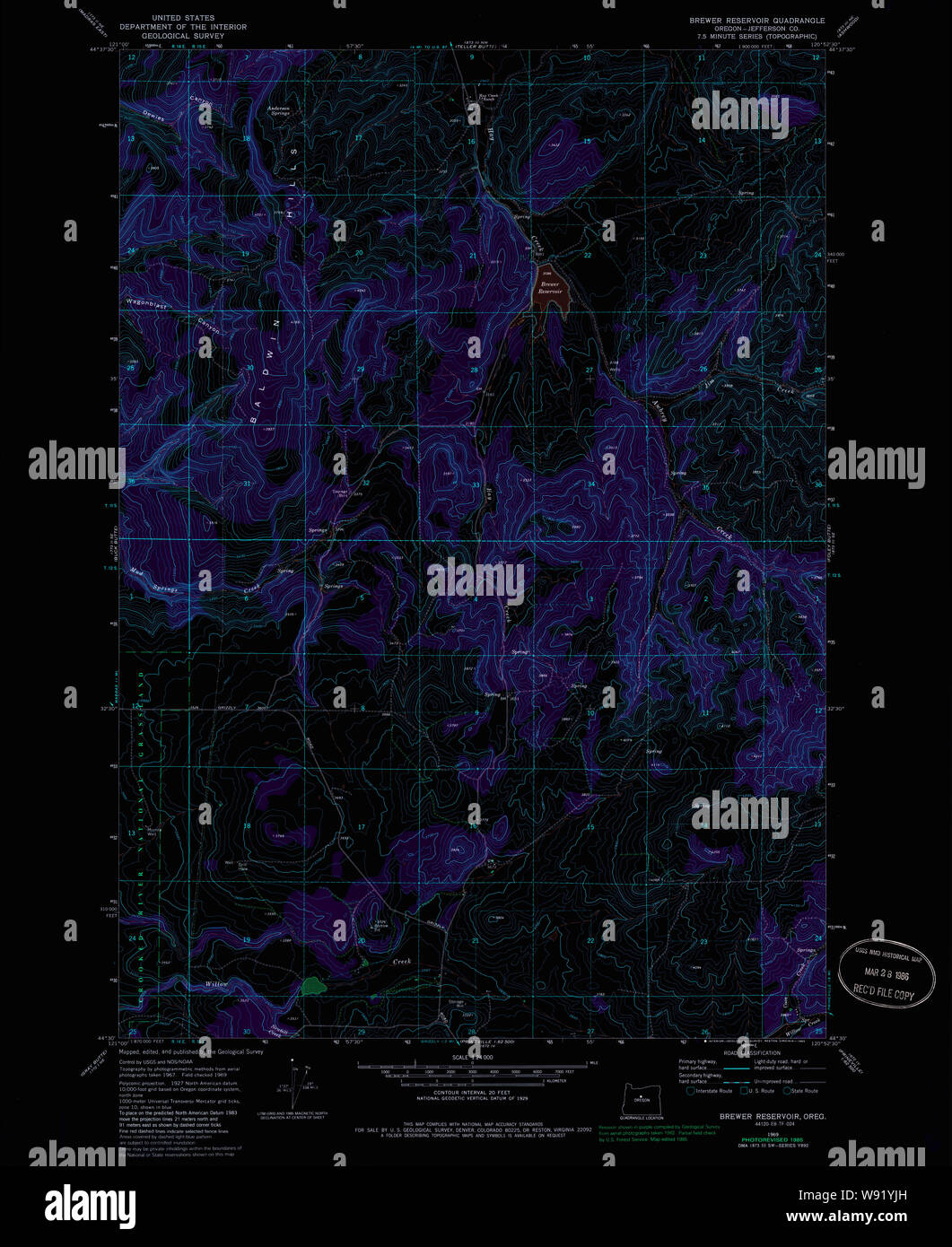 Map of brewer hi-res stock photography and images - Alamy