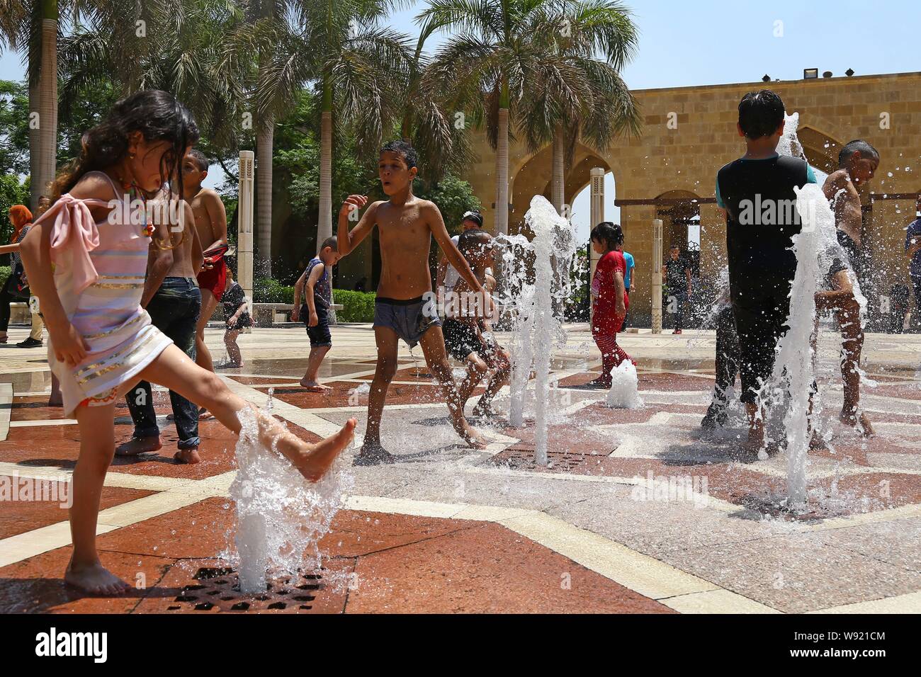 Al azhar park kairo hi-res stock photography and images - Alamy