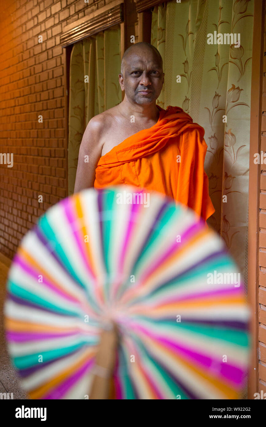 Monk fan hi-res stock photography and images - Alamy