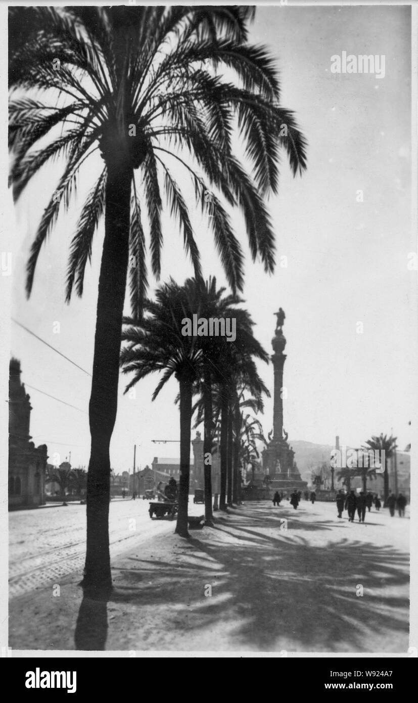 Paseo de colon Black and White Stock Photos & Images - Alamy