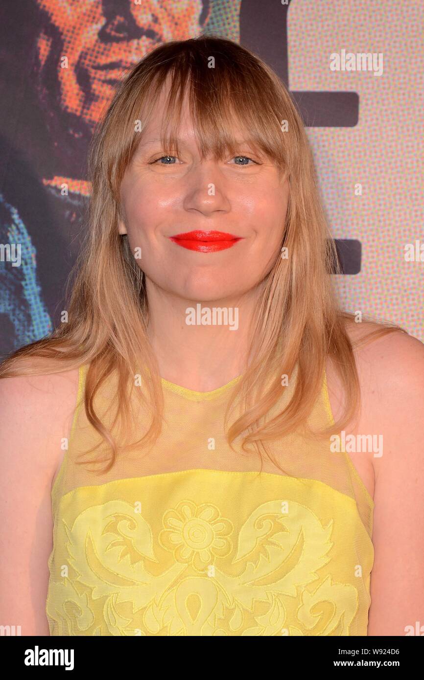 LOS ANGELES - AUG 8: Amy Nicholson at the Alamo Drafthouse Los Angeles ...