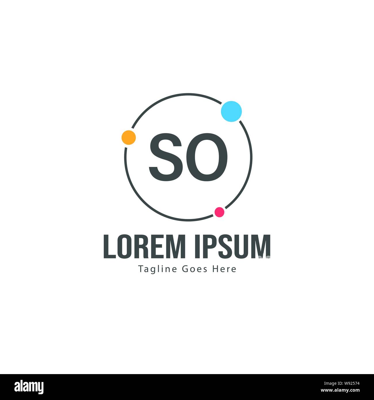 Logo so Stock Vector Images - Alamy