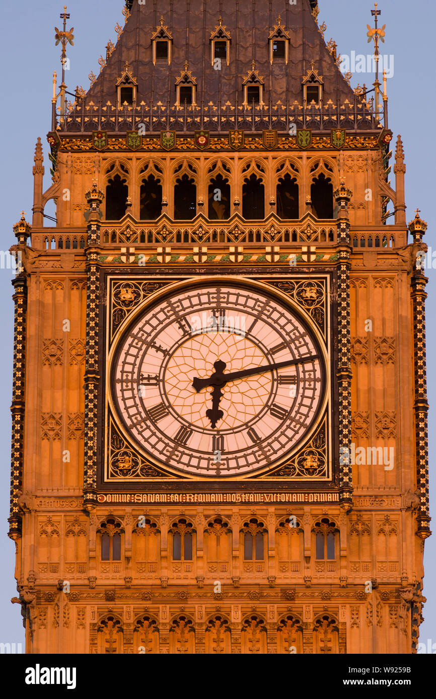 Elizabeth Tower, Houses of Parliament which houses the clock is ...