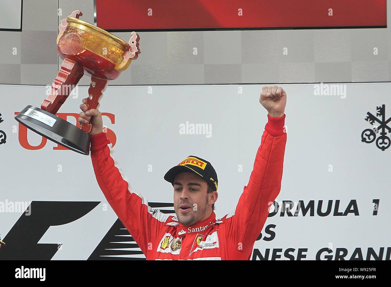 Fernando alonso trophy hi-res stock photography and images - Alamy