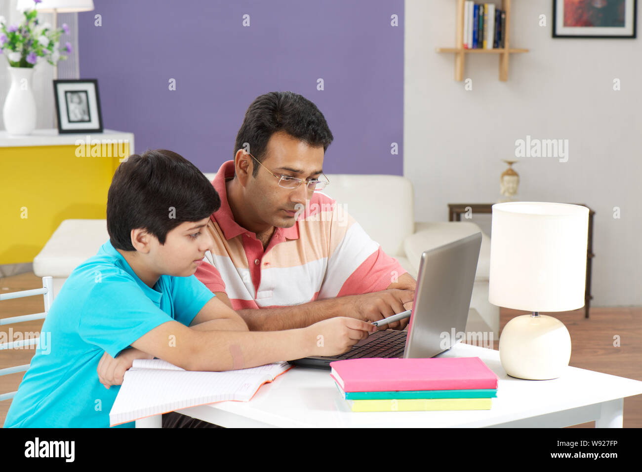 Laptop teaching hi-res stock photography and images - Alamy