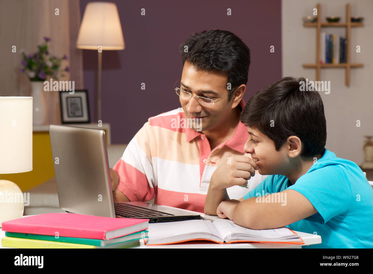 Laptop teaching hi-res stock photography and images - Alamy