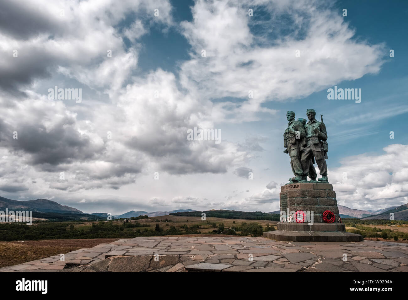 Spean Bridge, Fort William, Scotland - 9th May 2019. The Commando ...