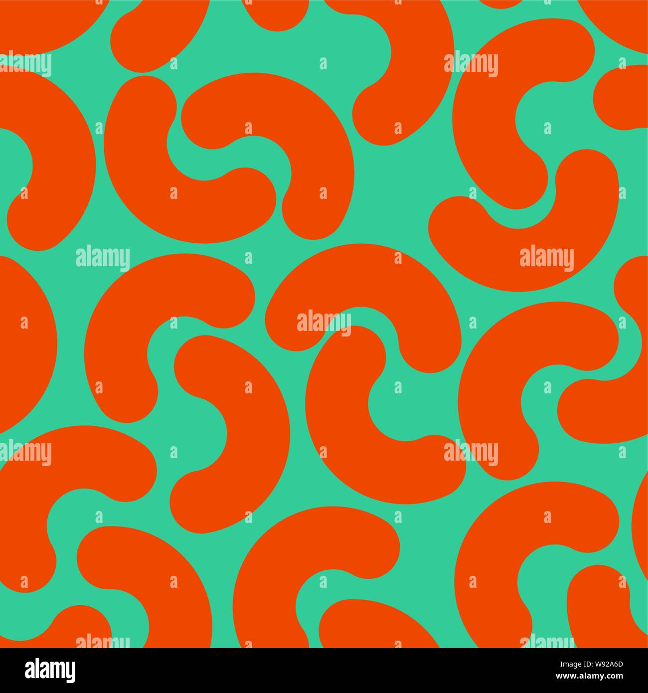 Abstract caterpillar pattern seamless. Geometric background. vector ...