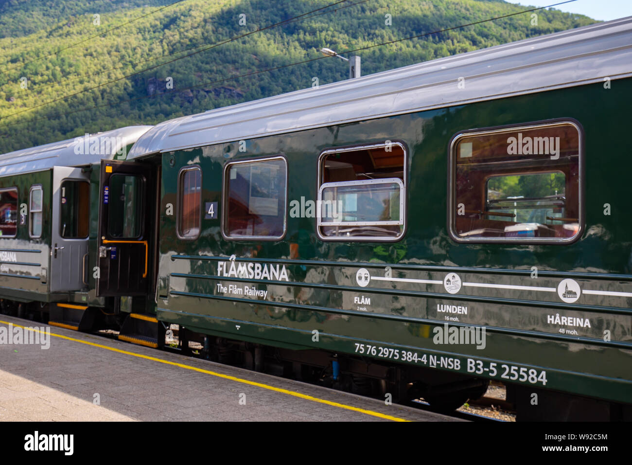 Myrdal, Sogn og Fordjane, Norway, Scandinavia - July 27, 2019: Famous ...