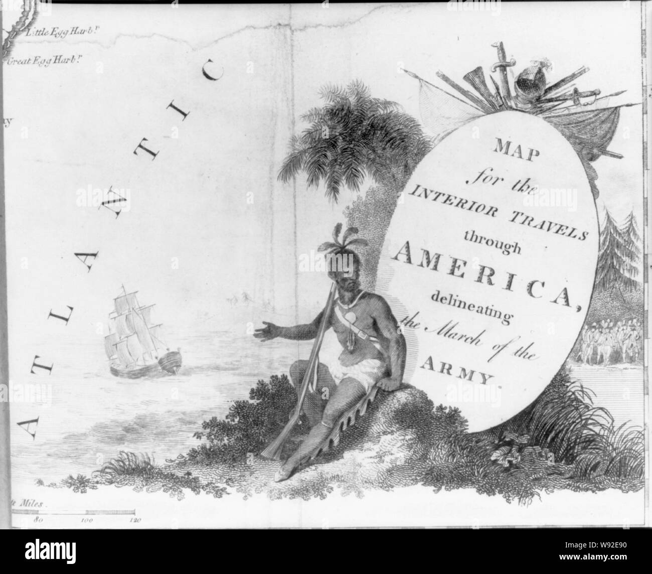 Map cartouche hi-res stock photography and images - Alamy