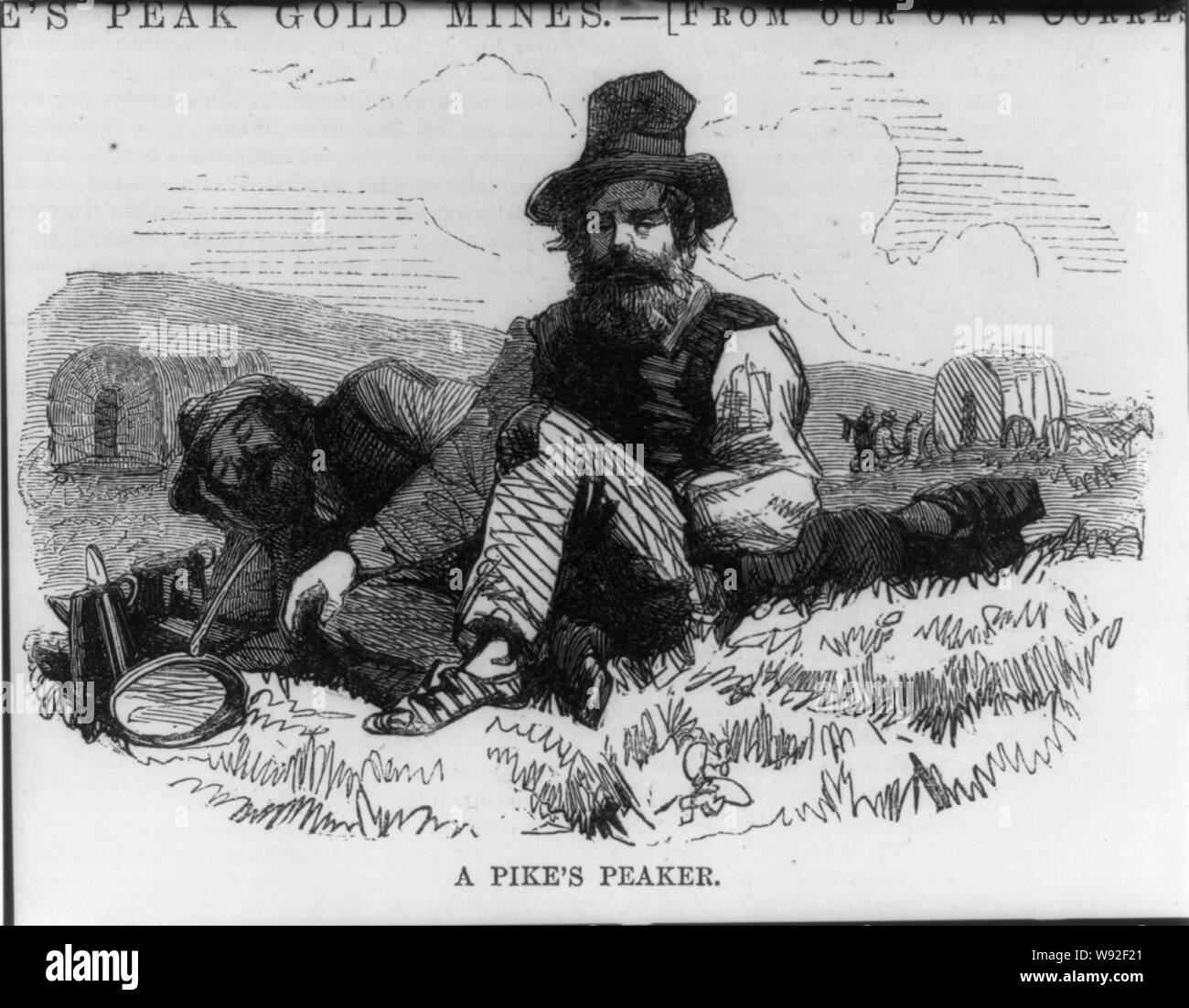 A Pikes Peaker Stock Photo - Alamy