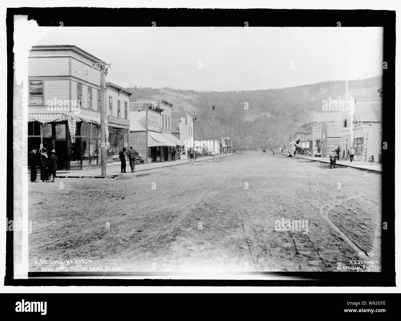 Alaska street view Cut Out Stock Images & Pictures - Alamy
