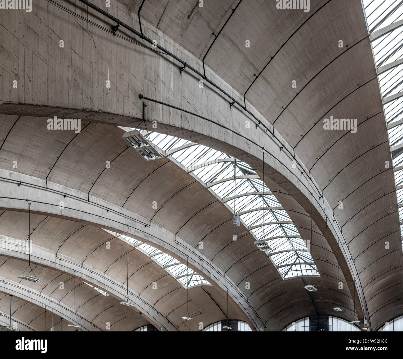 Stockwell Bus Garage opening in 1952 was then Europe's largest ...