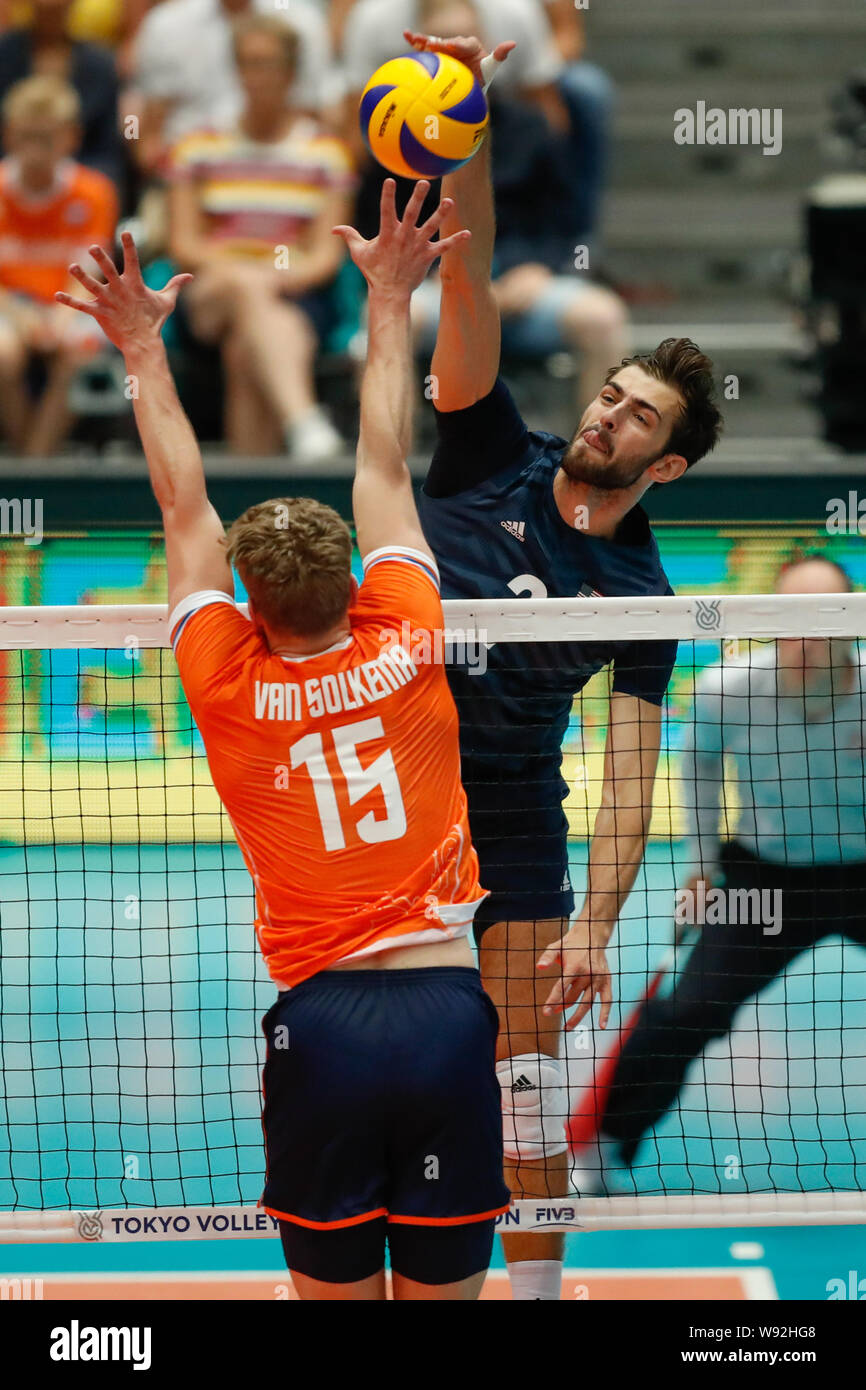 10 Augustus 2019 Rotterdam The Netherlands Tokyo 2020 Volleybal
