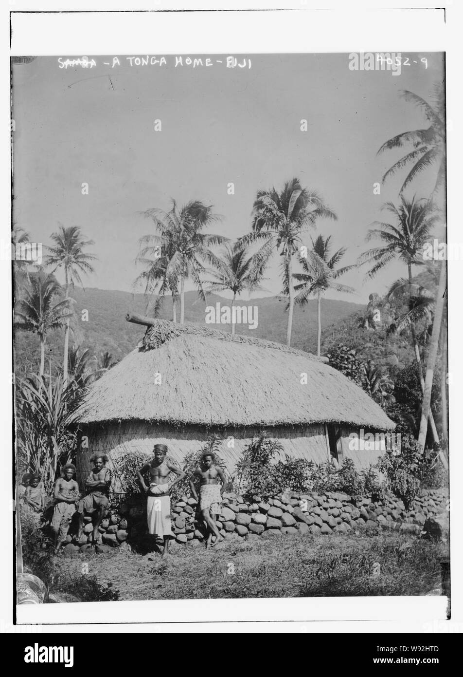 Tonga island Black and White Stock Photos & Images - Alamy