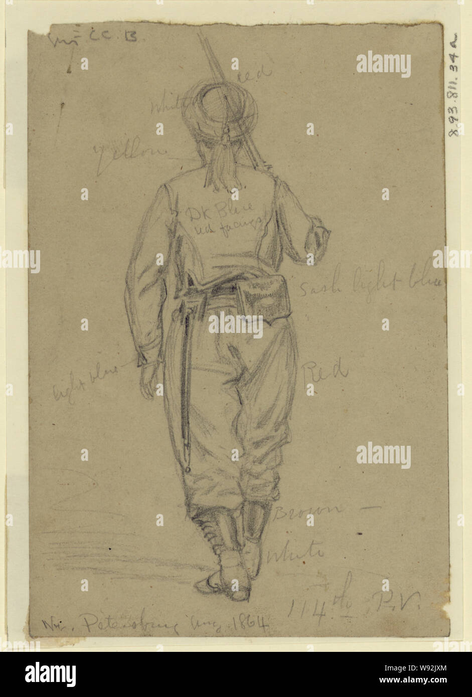 Zouave uniform hi-res stock photography and images - Alamy