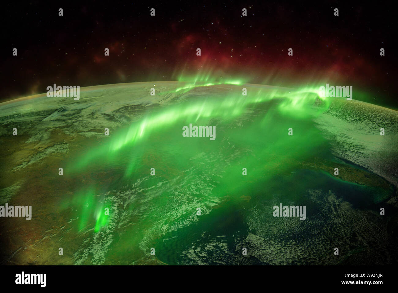Aurora Astronomy Borealis Map
