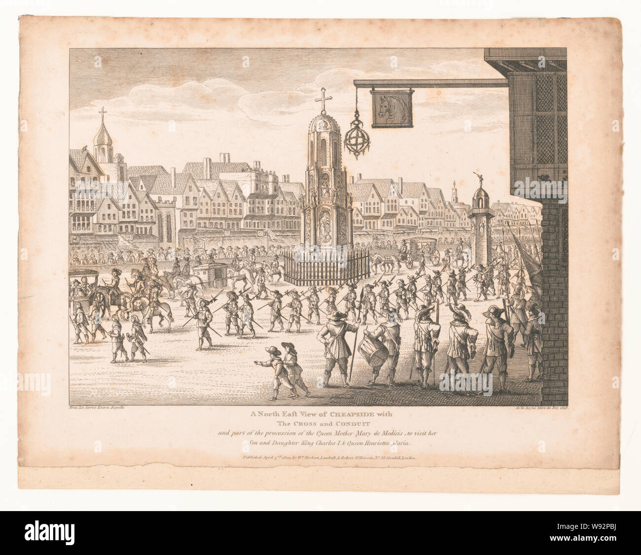 Cheapside cross conduit hi-res stock photography and images - Alamy