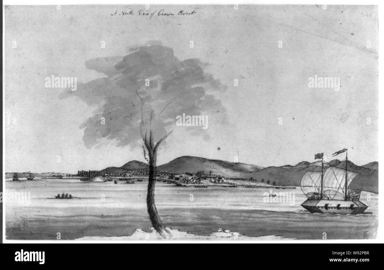 Crown point historical site hi-res stock photography and images - Alamy