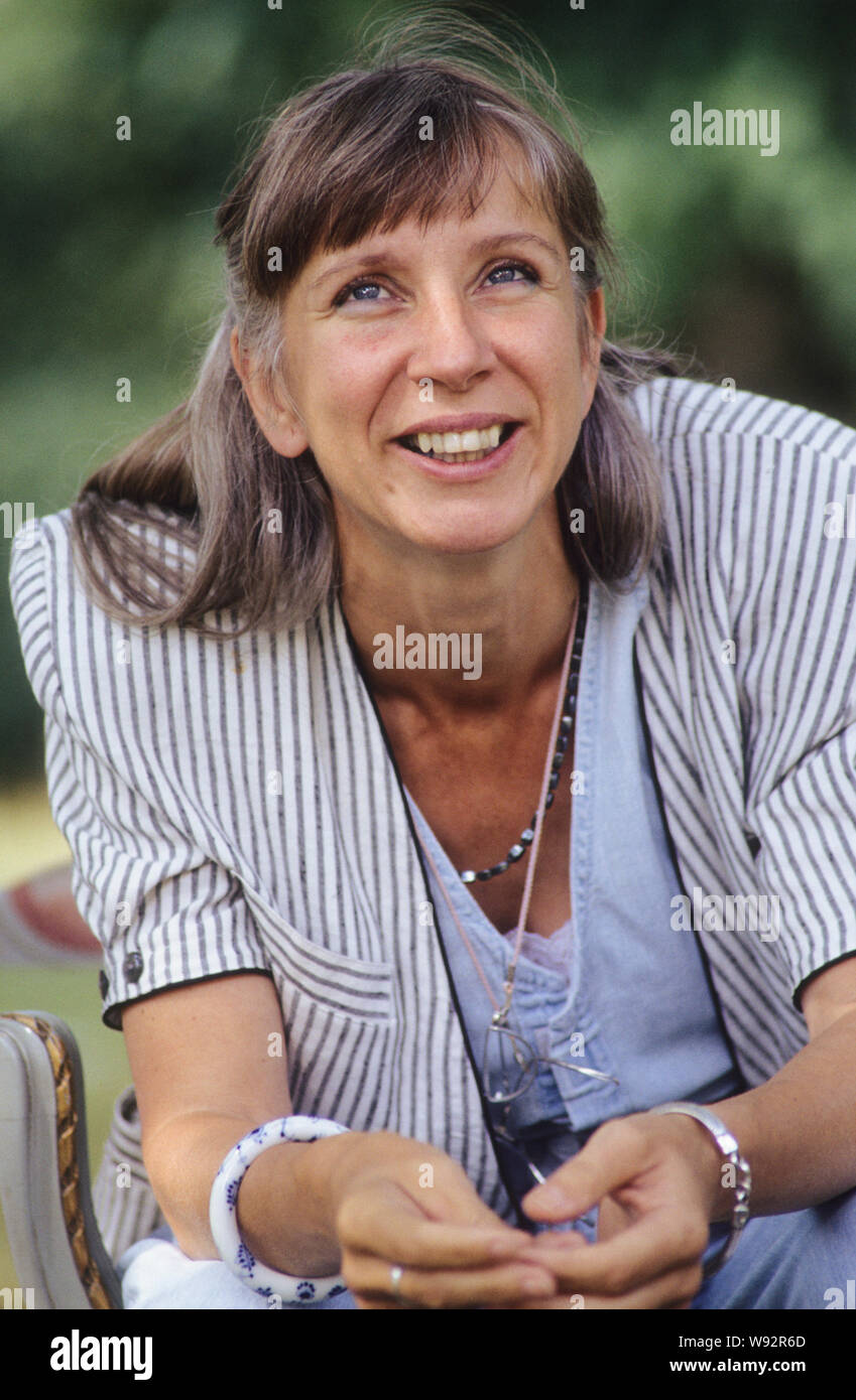 Suzanne Osten 1989 Swedish theater director and founder of Unga Klara ...