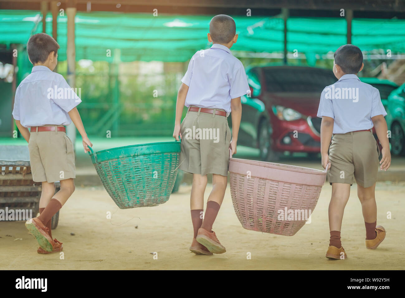 Trash bin classroom hi-res stock photography and images - Alamy