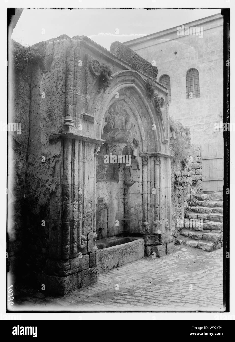 Old water source in Black and White Stock Photos & Images - Alamy