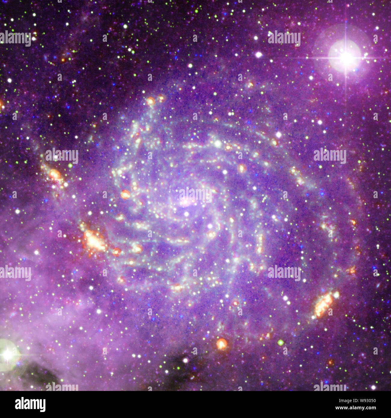 Nebula in outer space. Gas and dust clouds. Elements of this image ...