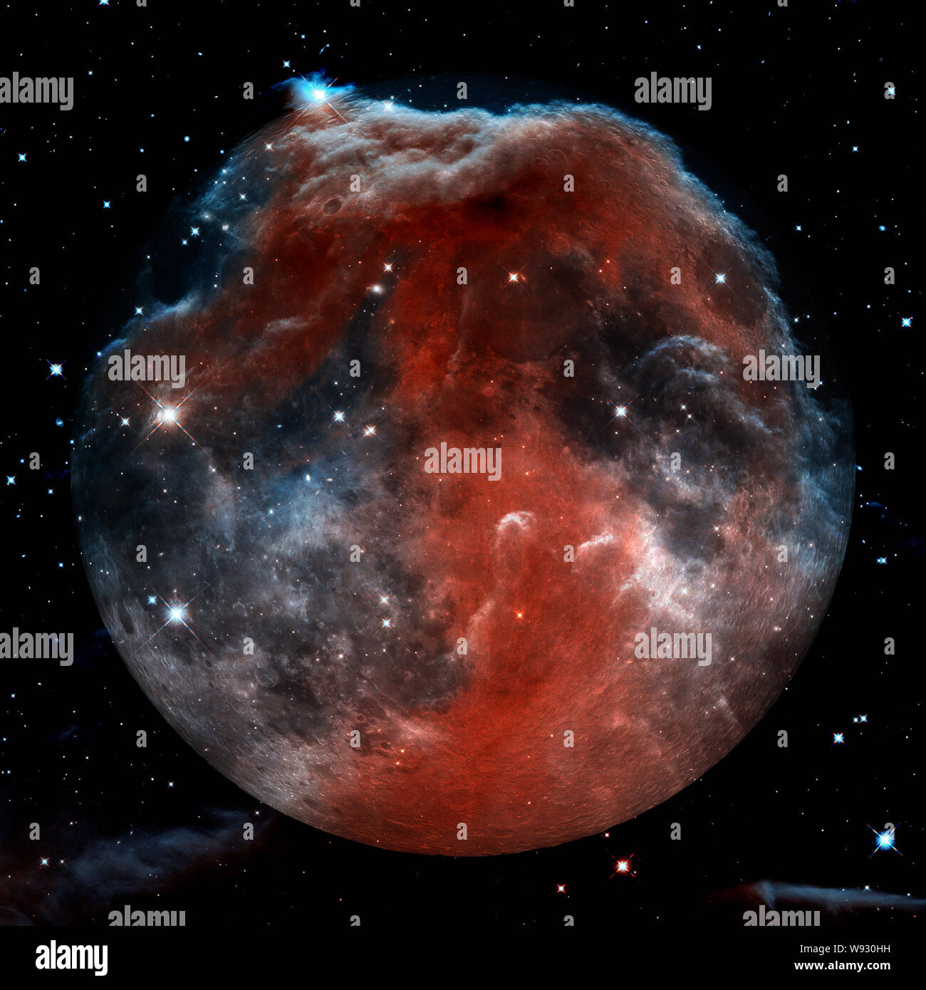 Solar System Alien Texture