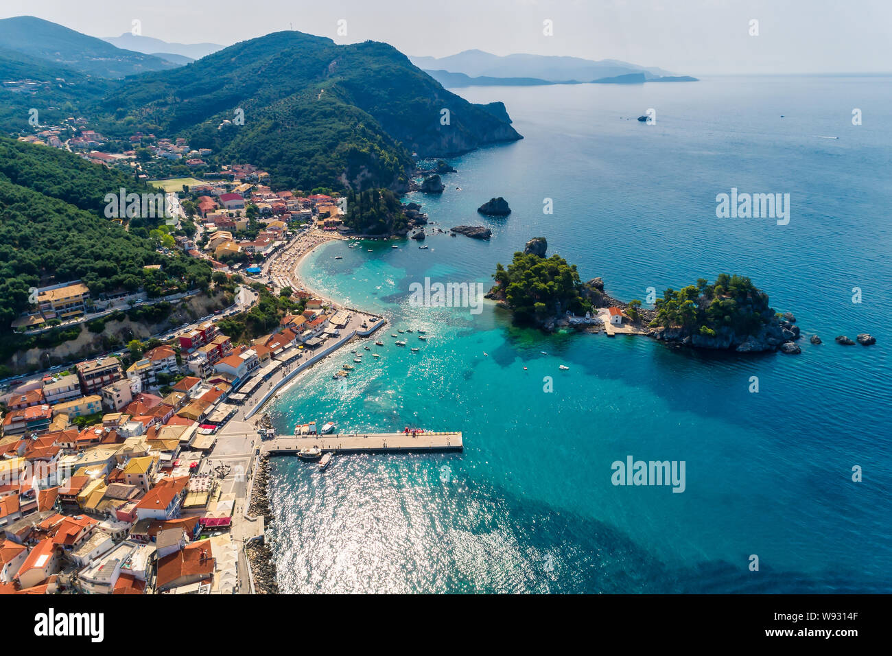 Parga beaches hi-res stock photography and images - Alamy