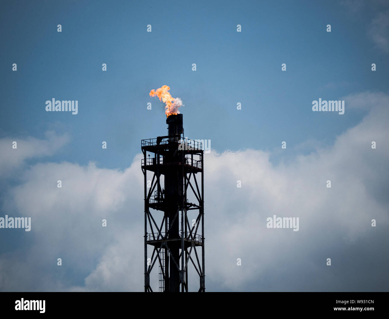 Oil refinery Kalush Neftekhim Stock Photo - Alamy