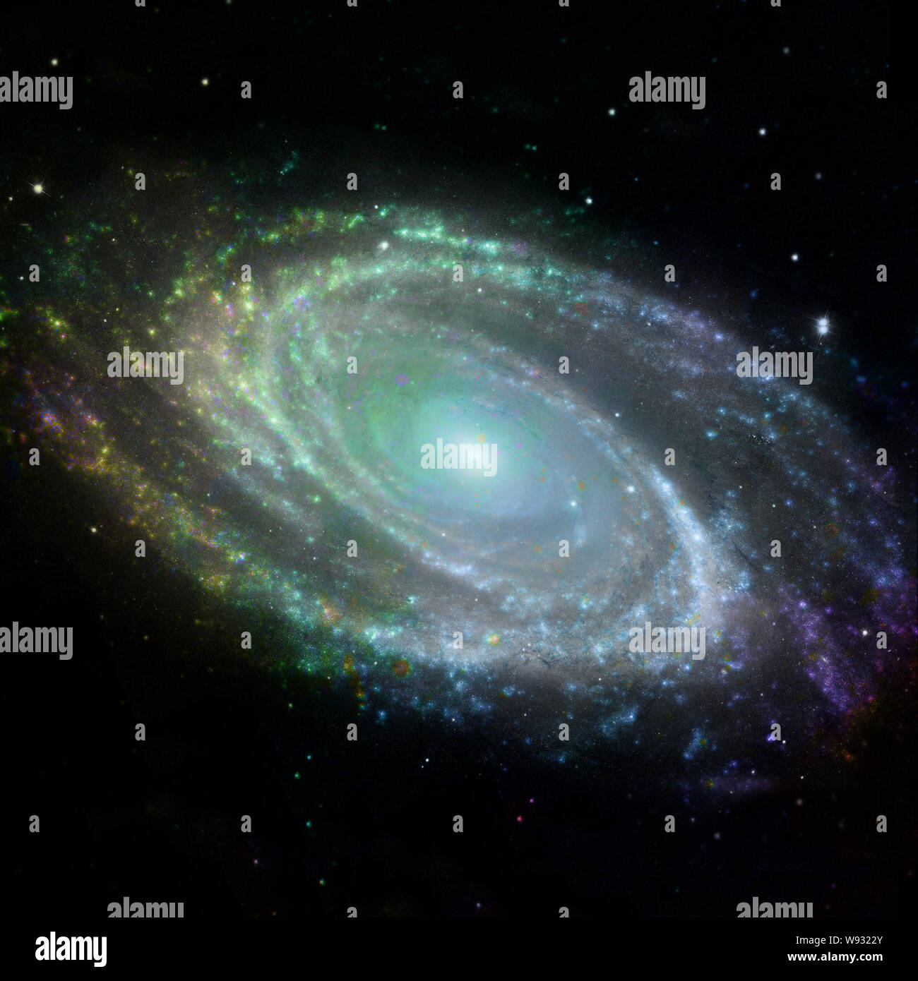 Nebula in outer space. Gas and dust clouds. Elements of this image ...